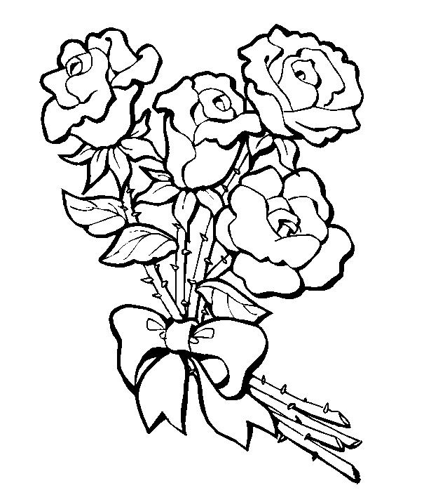 Desenhos de Rosa para Colorir: Lindas Imagens para Pintar, Flores